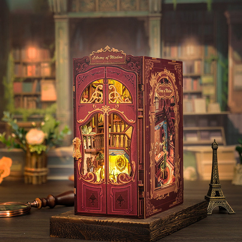 DIY Book Nook Kit - Library of Wisdom – Figured'Art