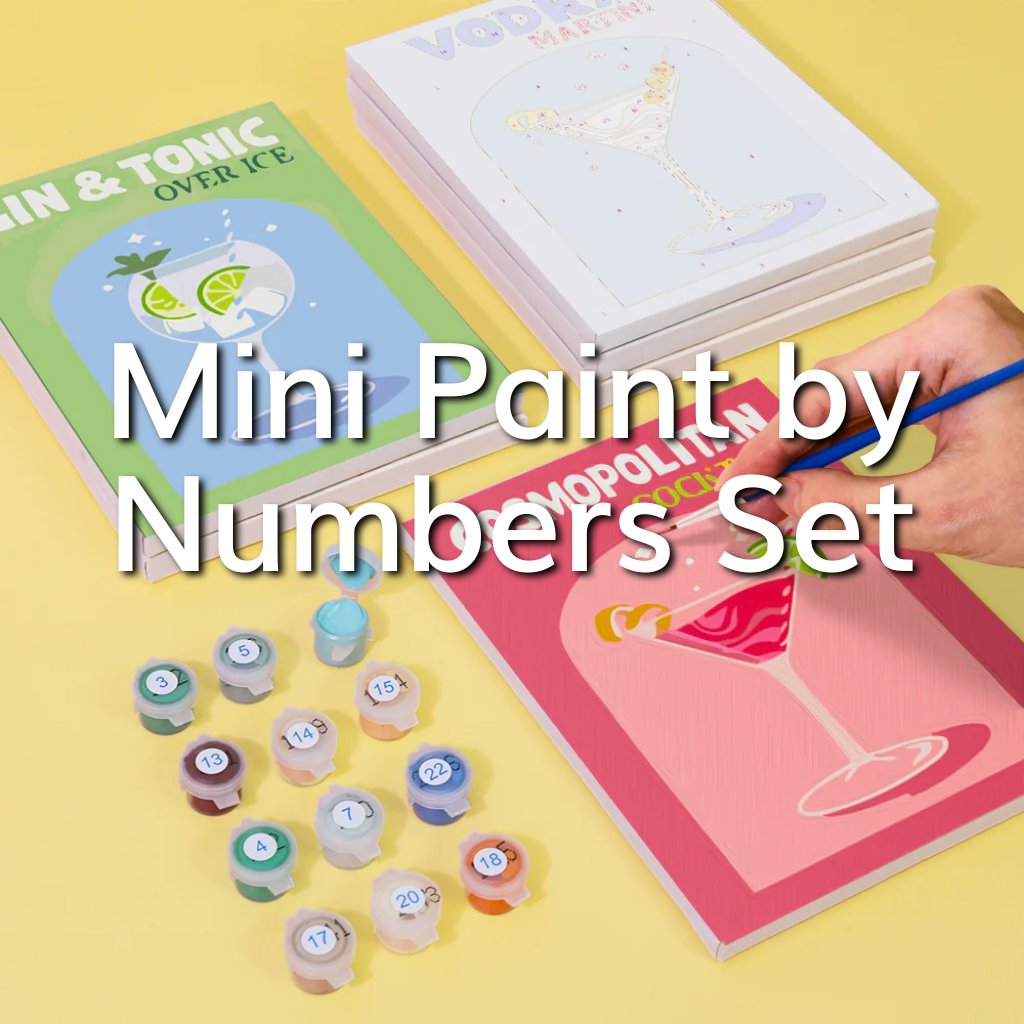 Mini Paint by Numbers Set – Figured'Art