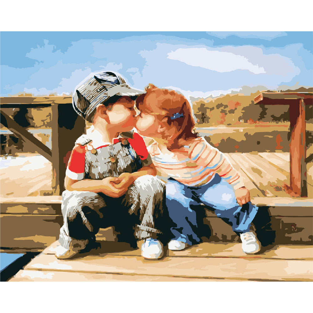 Paint by numbers - First Kiss – Figured'Art
