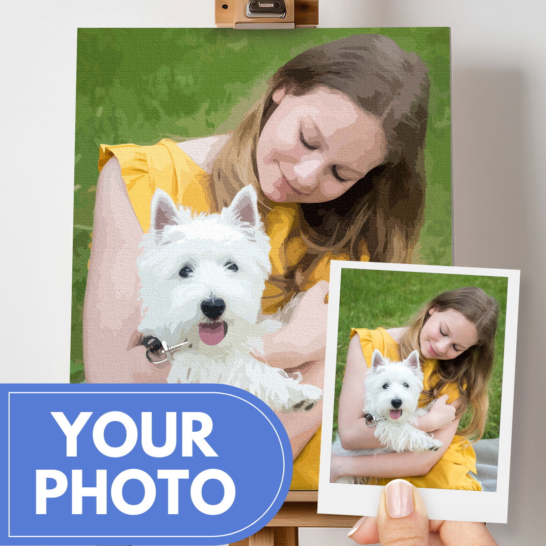 Custom Paint by Number kit | Turn your Photos into Customized Painting ...
