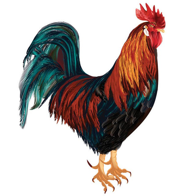 Wooden Puzzle - Majestic Rooster – Figured'Art