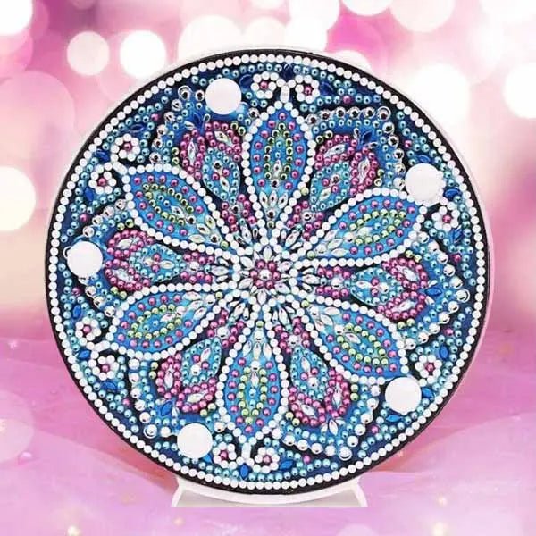 Diamond Painting LED Lamp Mandala Flower – Figured'Art