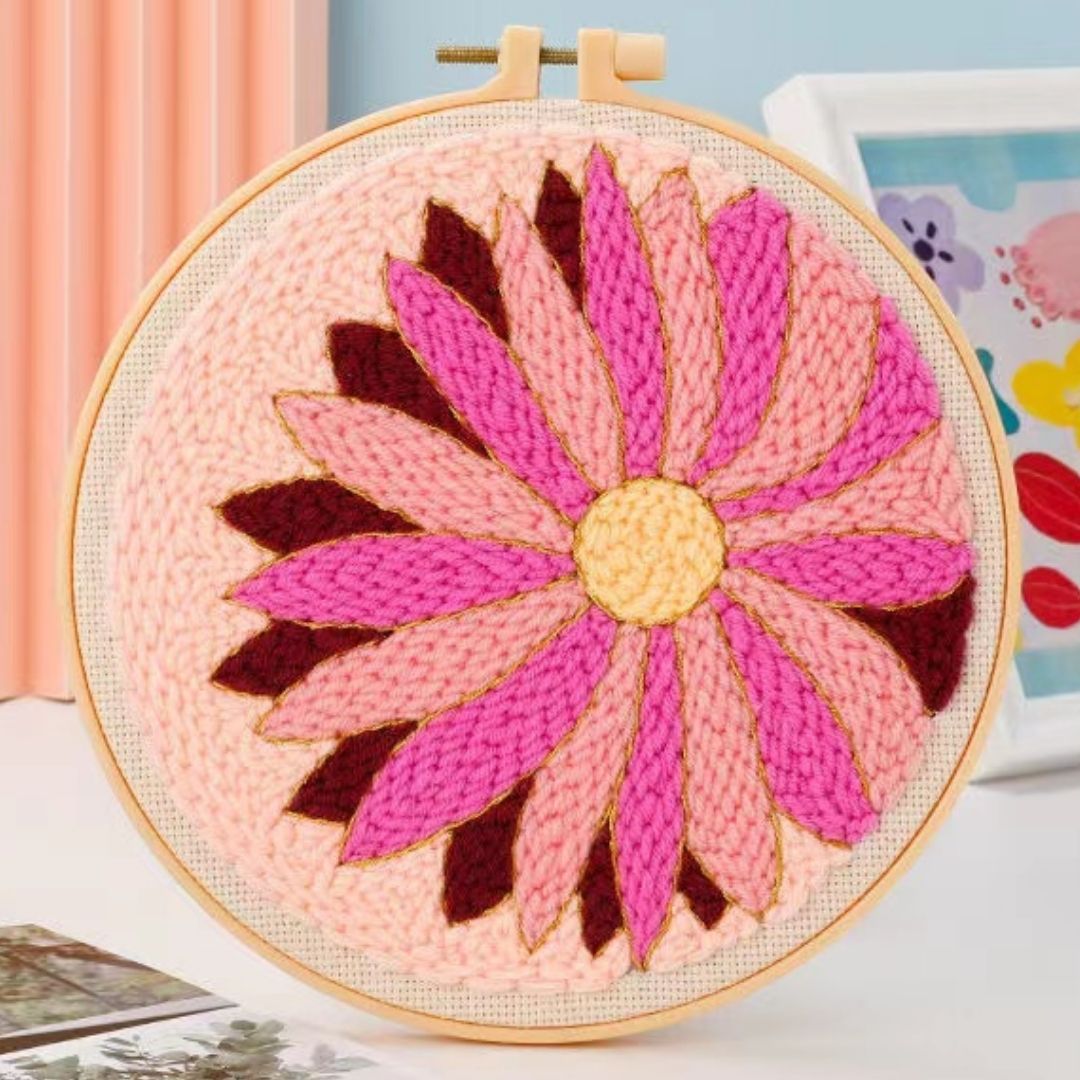 Punch Needle Kit - Daisy – Figured'Art